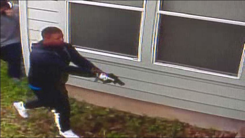 Armed Burglars Caught On Camera Steal From Young Couple