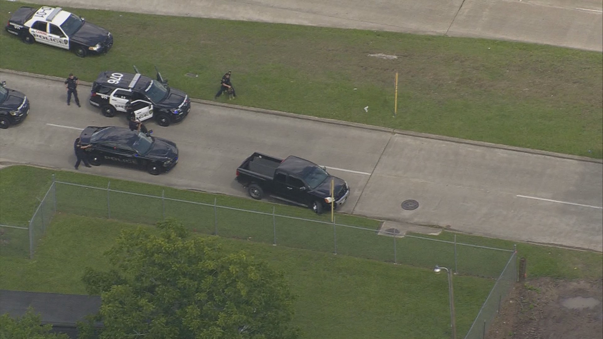 Video High Speed Police Chase Ends In N Houston