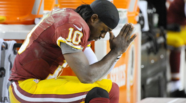 Rg3 Injury RG3 Injury: QB's Return vs. Eagles Gives Redskins Needed ...