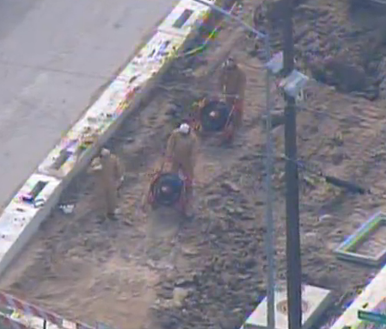 Construction crew hits gas line near River Oaks | khou.com
