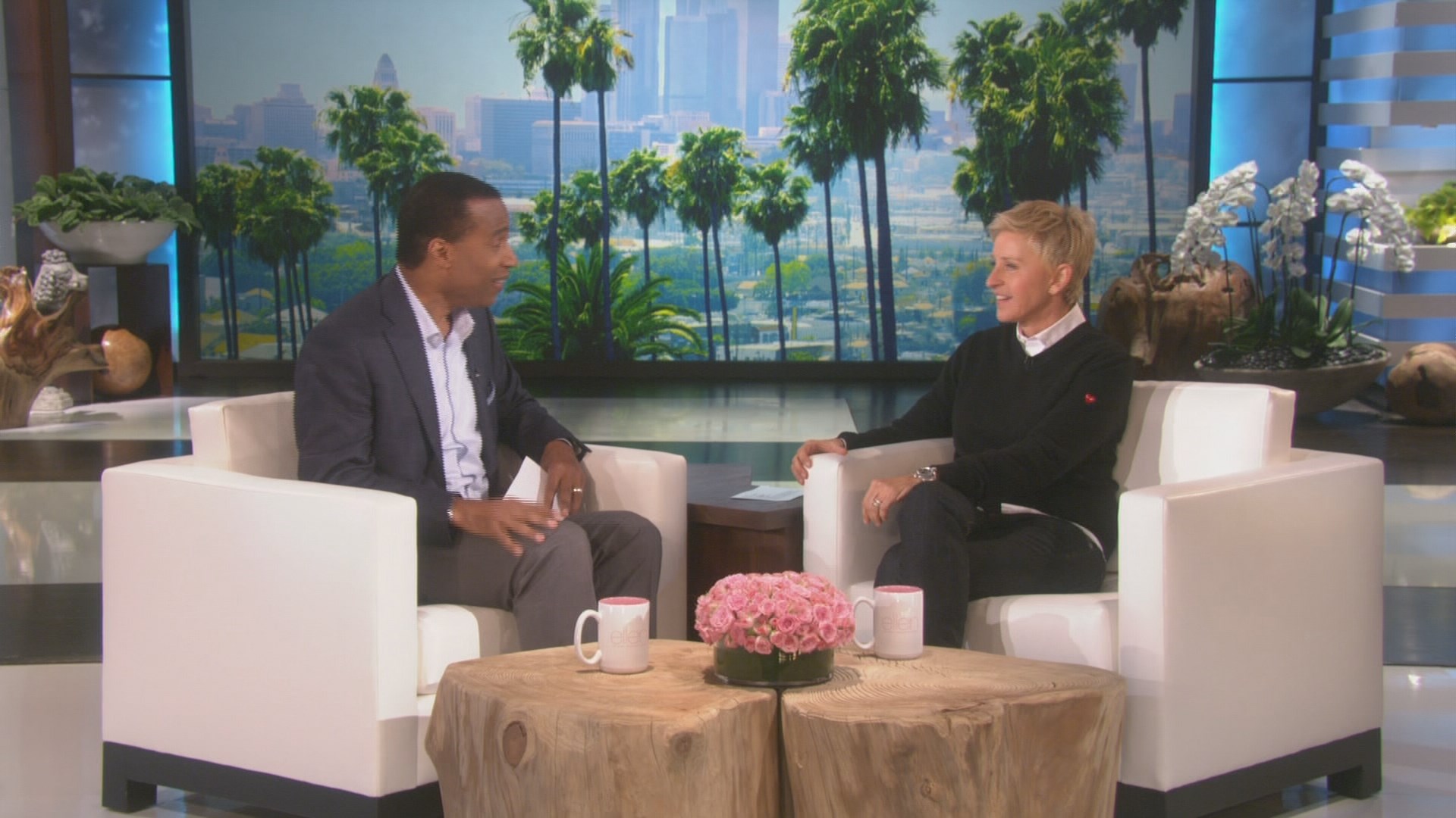 KHOU 11's Len Cannon goes behind the scenes with Ellen Degeneres | khou.com