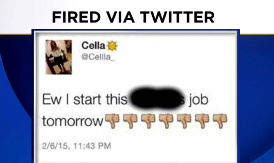 Boss fires Texas teen via Twitter after seeing snarky tweet | khou.com