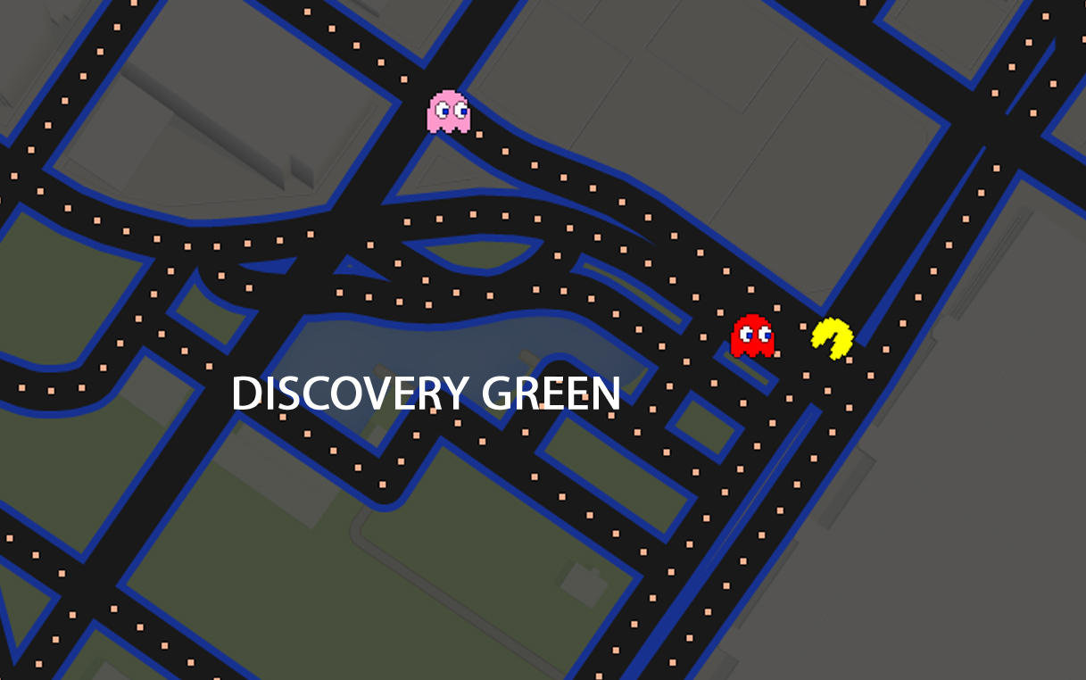 You can now play Pac-Man on a Google Maps view of Houston | khou.com