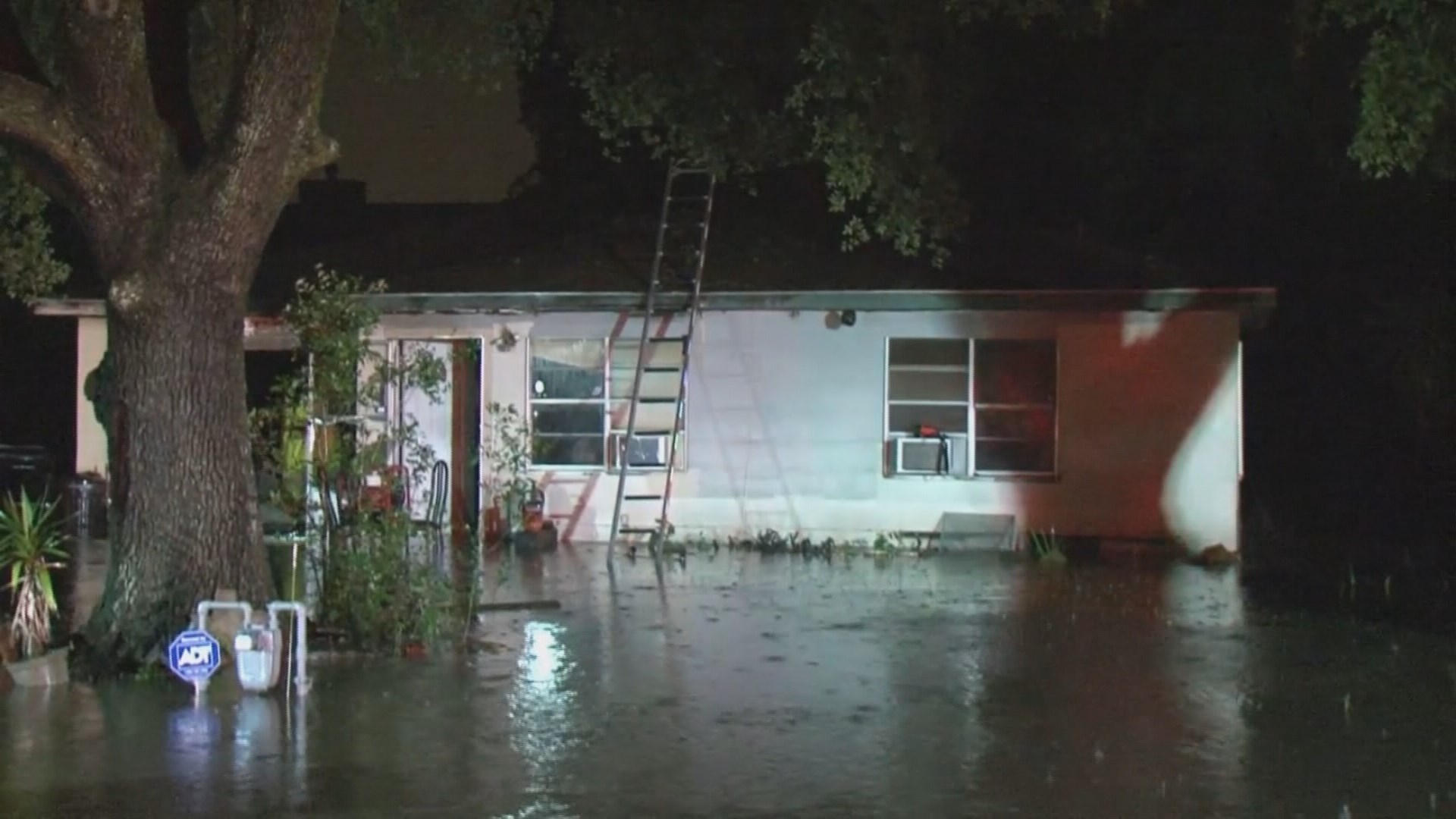 House fire sparks during Friday's severe storms | khou.com