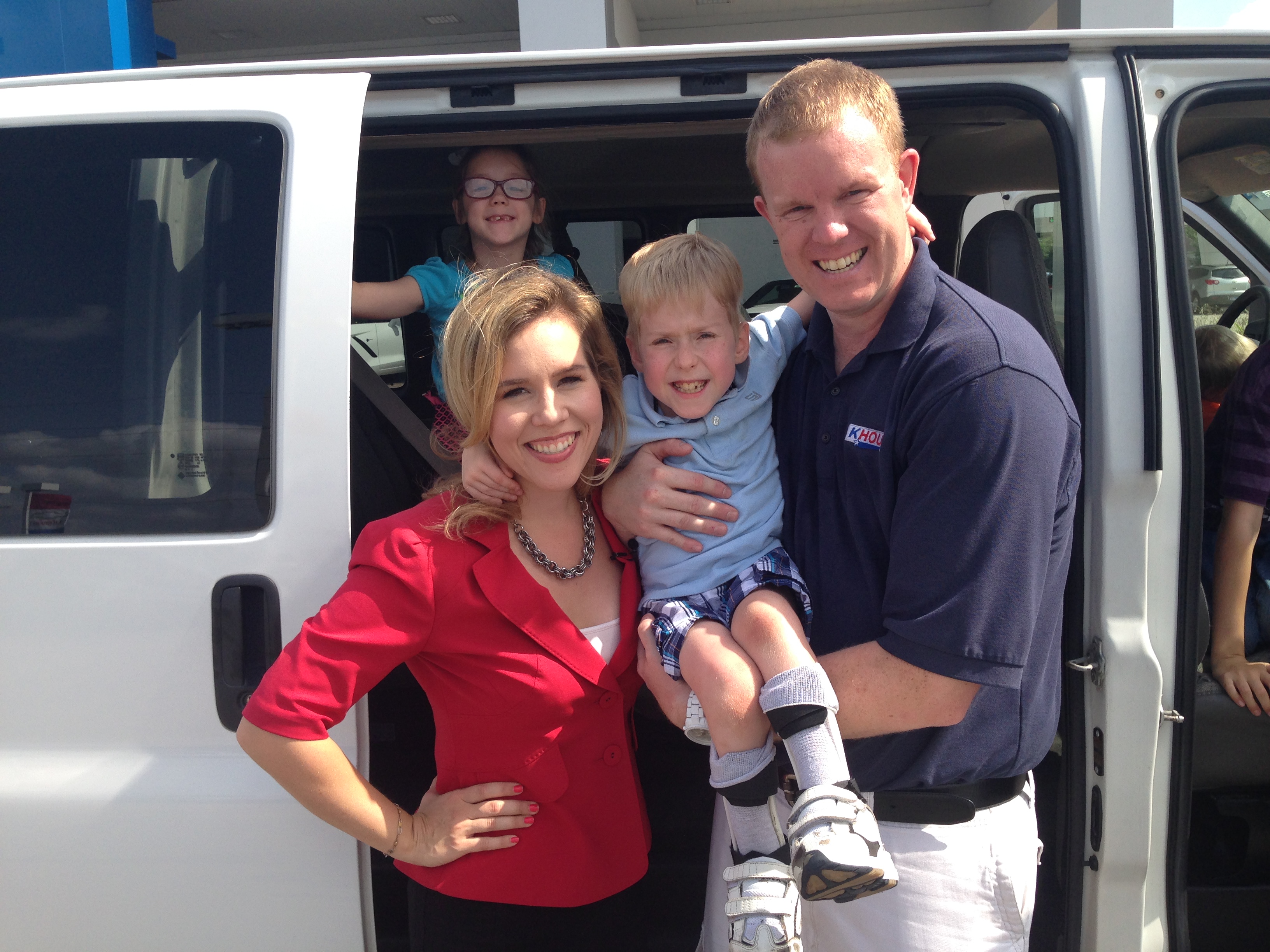 KHOU 11 News viewer helps get 'Wheels for Adam' | khou.com