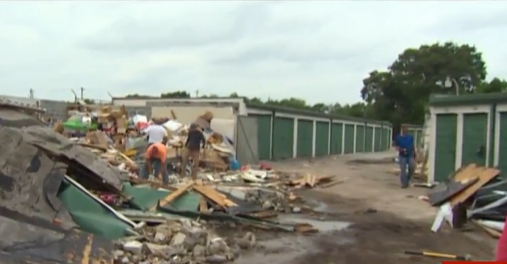 Dozens of storage units destroyed by tornado | khou.com