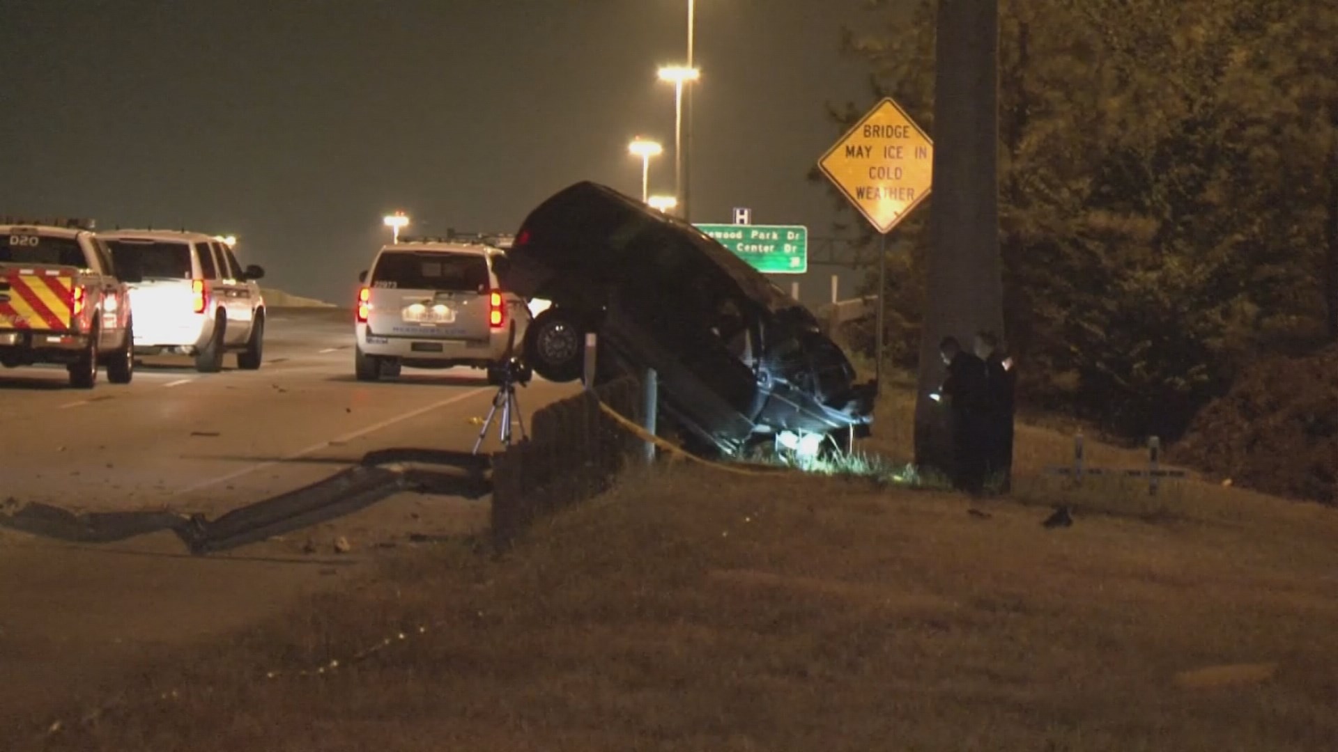 Highway 249 northbound partially blocked by fatal crash | khou.com