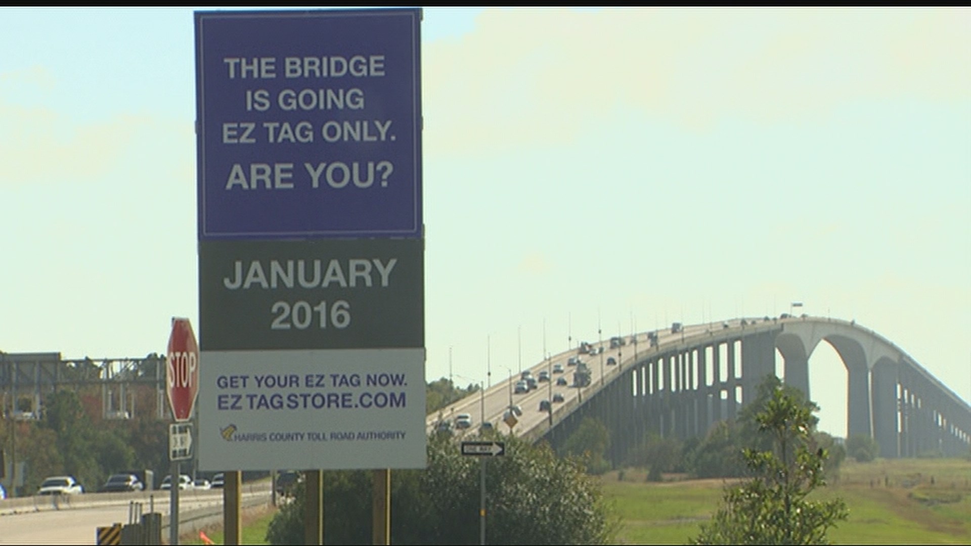 Ship Channel Bridge switching to EZ Tag only | khou.com