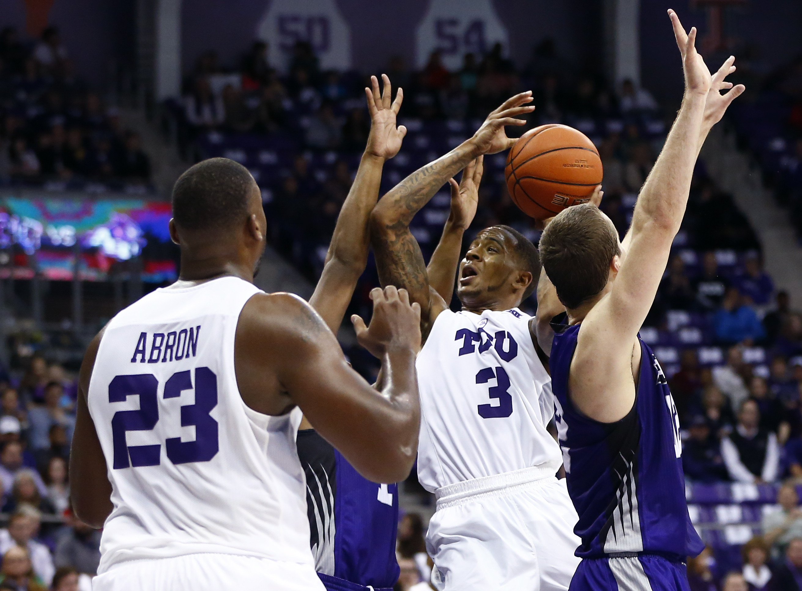 TCU wins in its new arena, 80-69 over Abilene Christian | khou.com