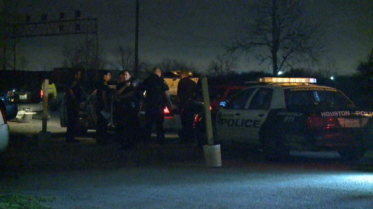 Man shot after trying to hit security guard with car | khou.com