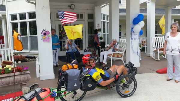 70-year-old bikes from Albuquerque to Humble for grandson's graduation ...