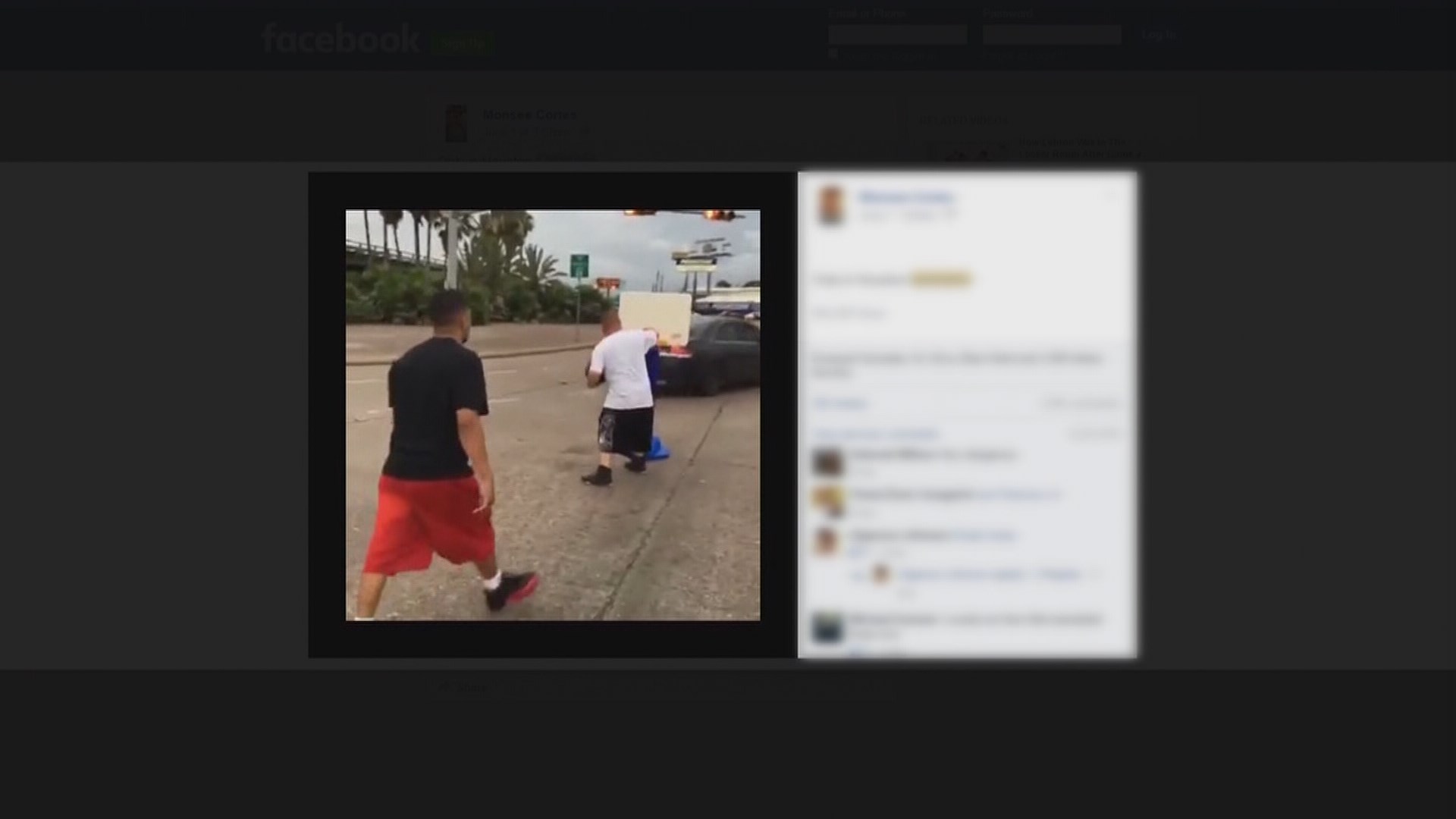 Two charged for playing basketball on crowded Houston intersection ...