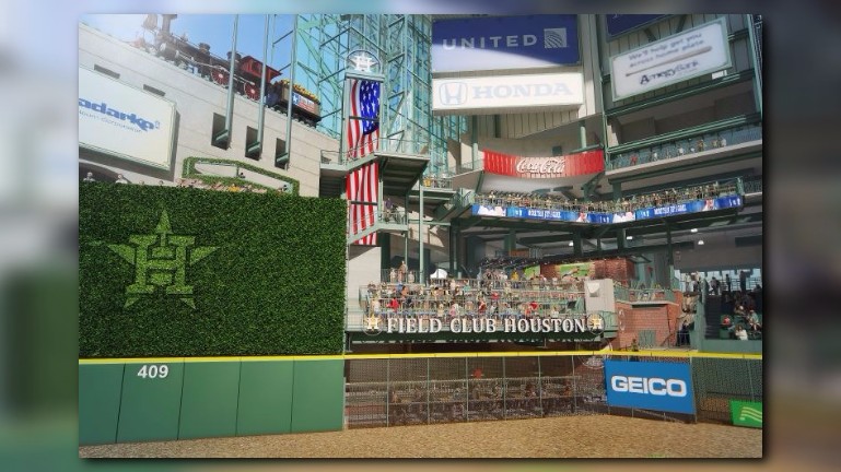 Astros unveil plans for center field renovation | khou.com