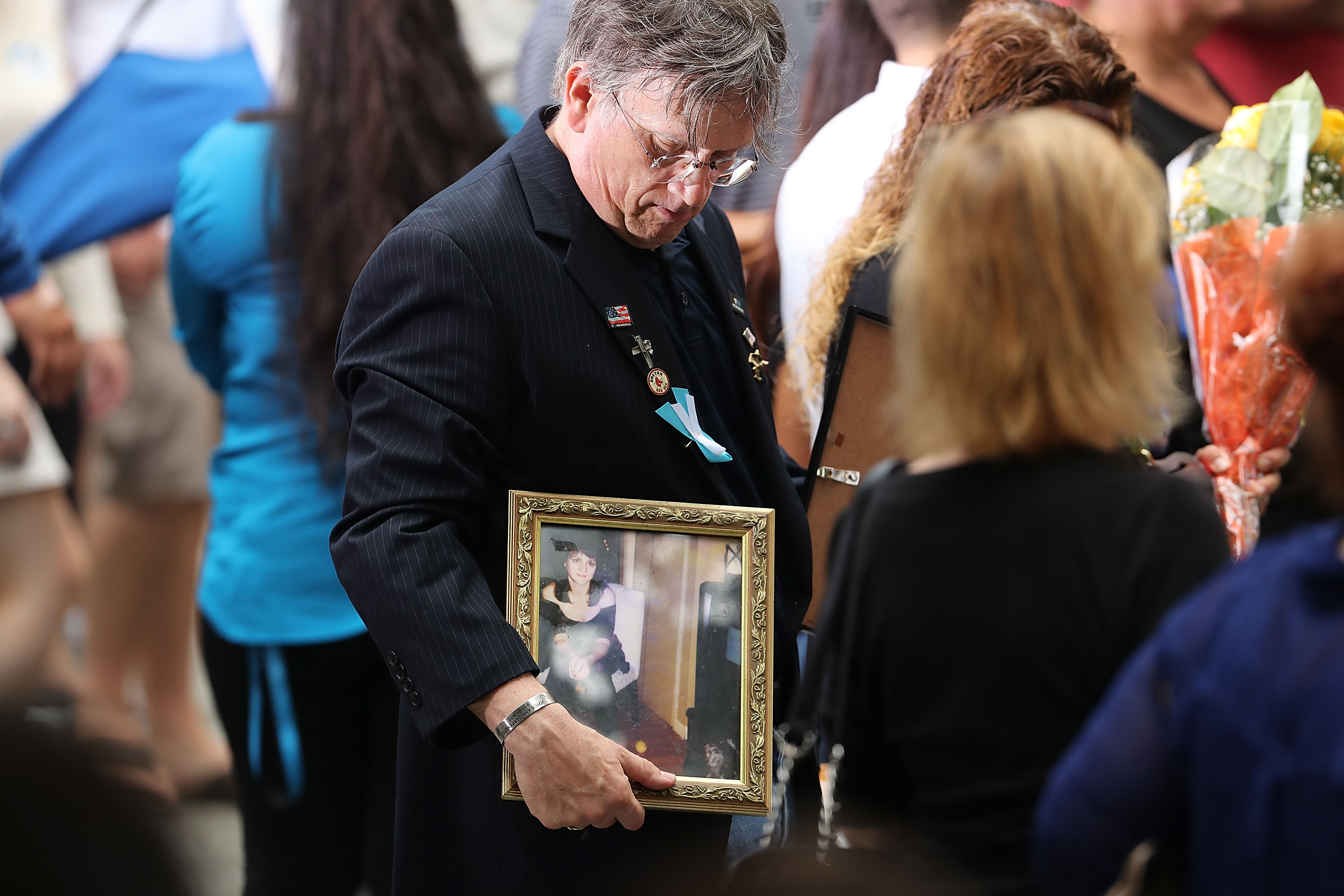 PHOTOS: 15th anniversary ceremony at the World Trade Center Memorial ...