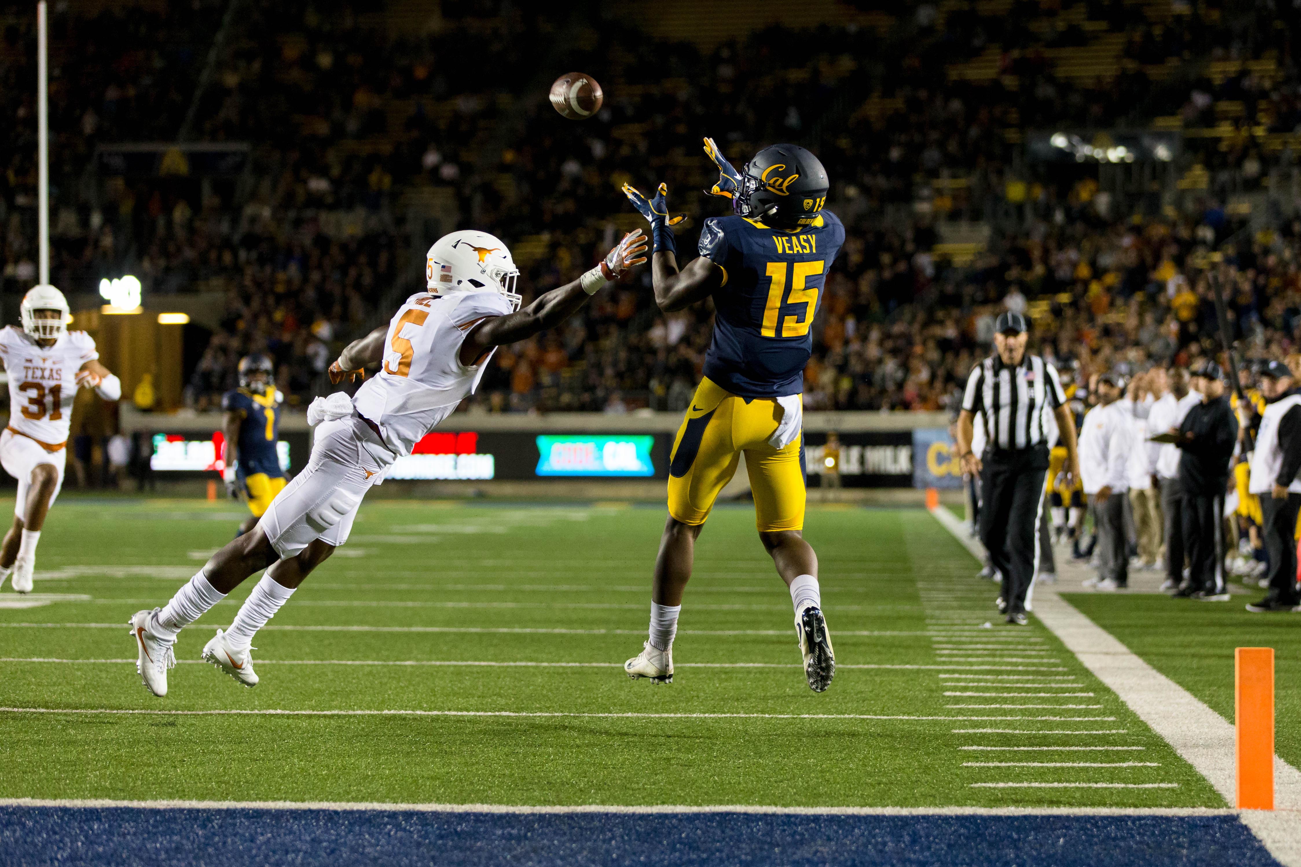 Webb throws 4 TD passes to lead Cal past No. 11 Texas 50-43 | khou.com