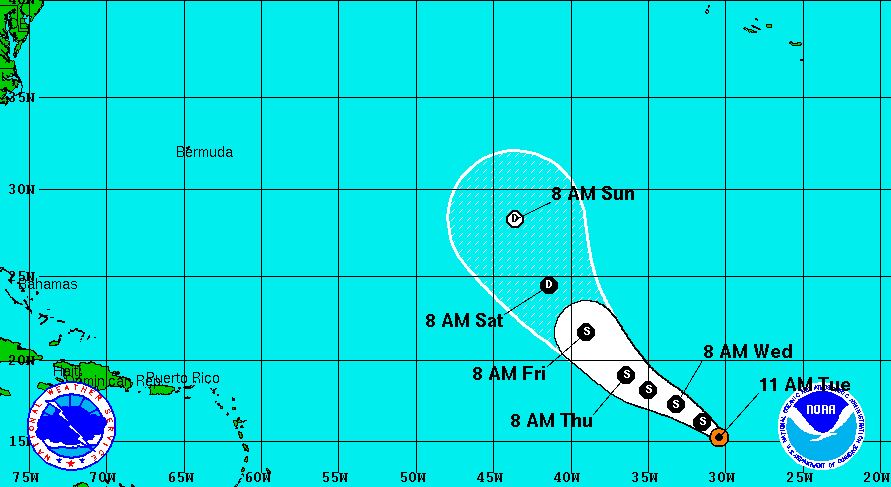 Tropical Storm Lisa forms in the Atlantic | khou.com