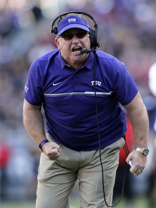TCU coach Gary Patterson blasts officials, Oklahoma QB Baker Mayfield ...