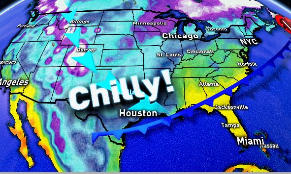 Ex-typhoon to blast chilly weather nationwide | khou.com