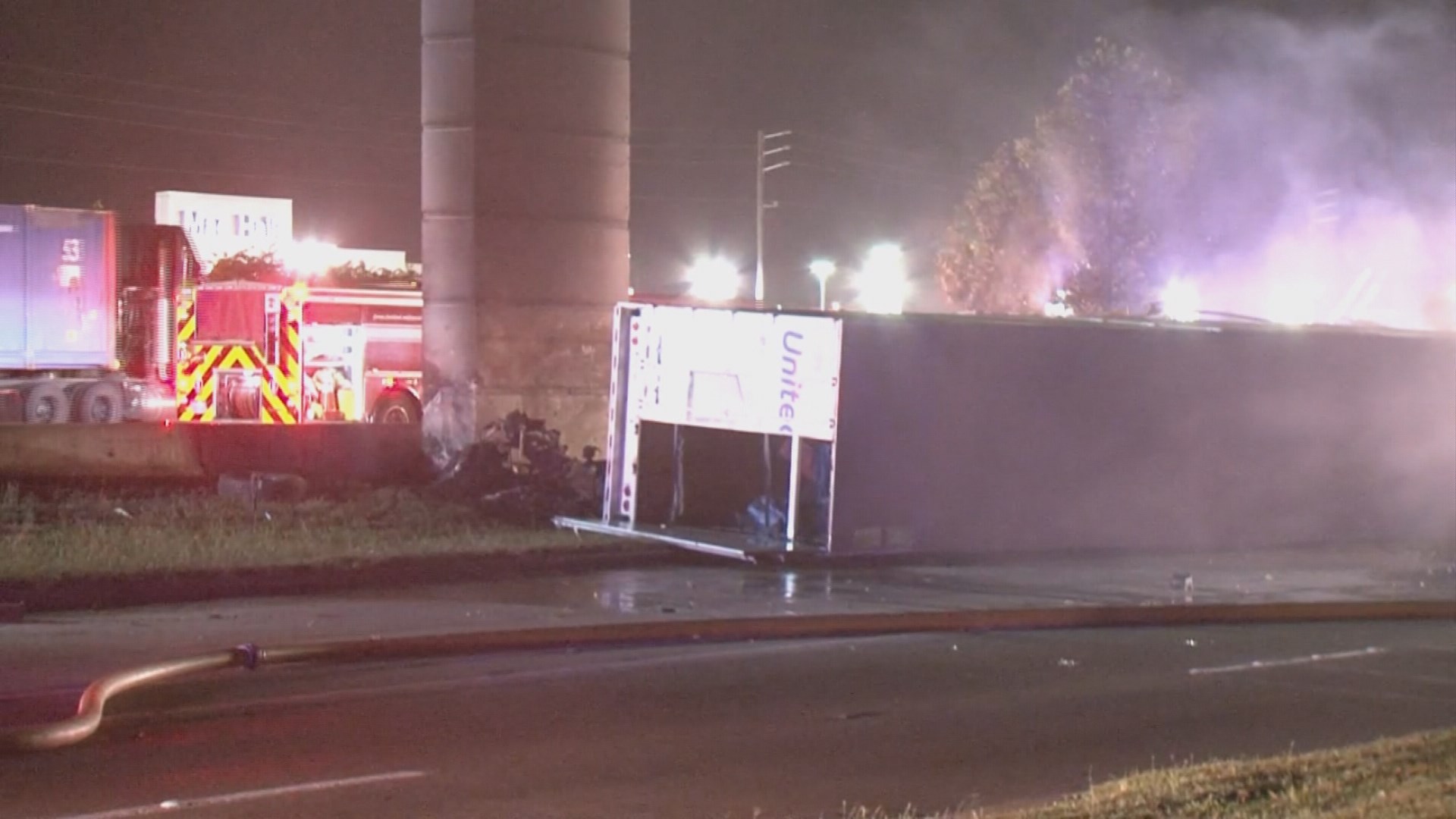 Photos: Fiery crash on I-45 N. kills 1 | wtsp.com