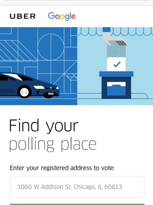 Uber, Google want to make it really easy to vote | khou.com