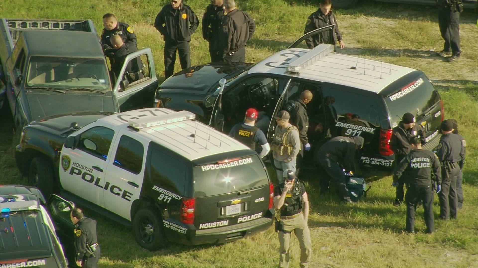 Driver Arrested After Chase Along I 45 Khou
