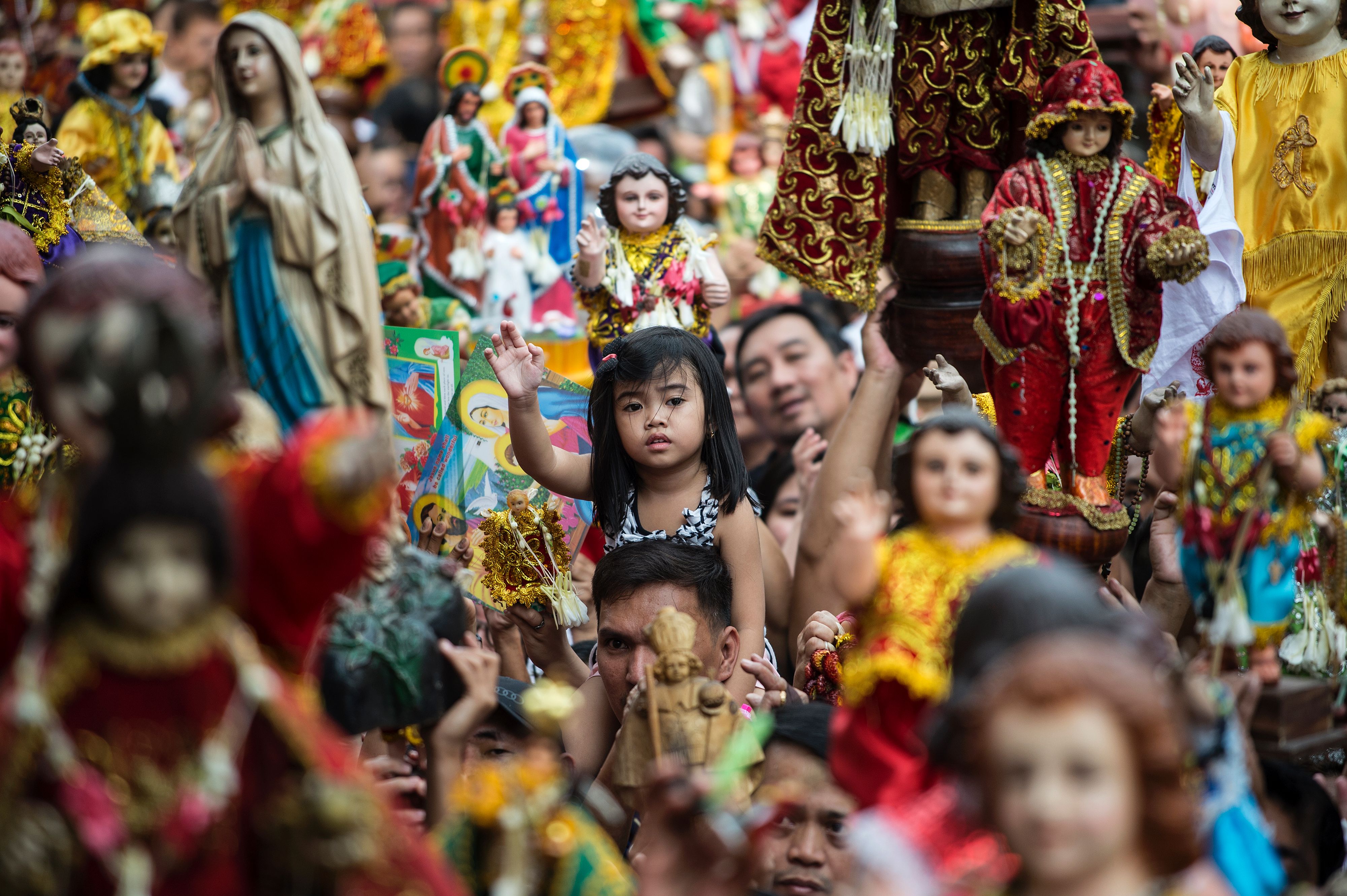 Photos: Filipinos Celebrate Festival Of Santo Nino | khou.com