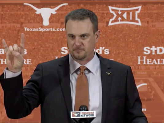 New UT coach Tom Herman signs "transitional" class of recruits | khou.com