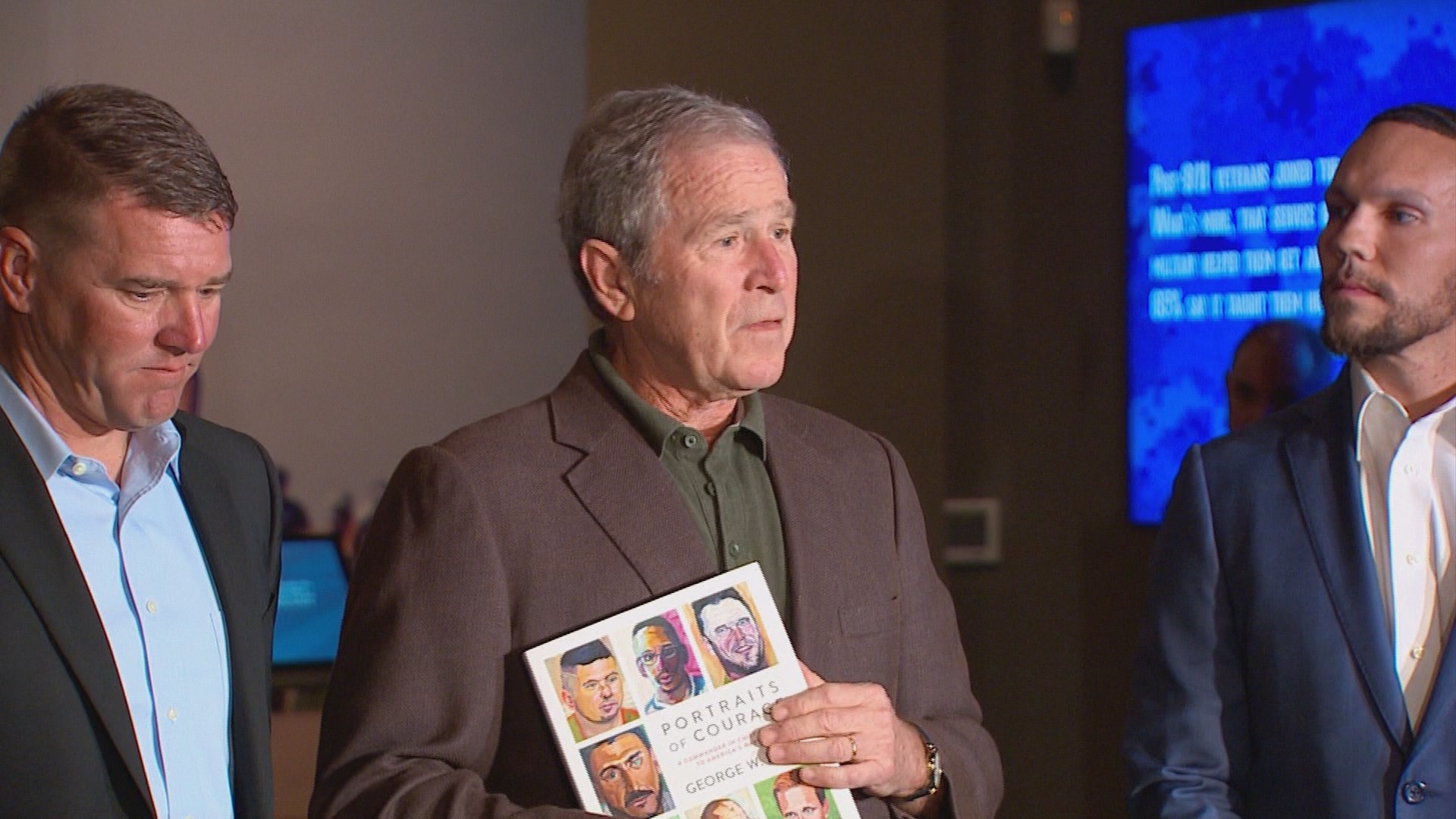 George W. Bush, artist, has best seller with 'Portraits of Courage ...