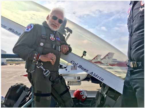 At 87 Buzz Aldrin becomes oldest person to fly with the Thunderbirds ...