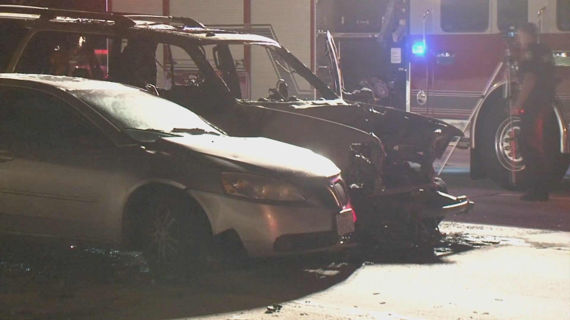 Photos: Woman killed while trying to cross I-45 North | khou.com