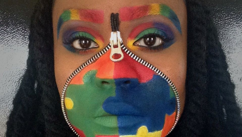 Mother's painted face speaks volumes for her autistic son | khou.com
