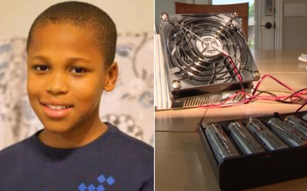 11-year-old Texas boy invents device to prevent hot car deaths | khou.com