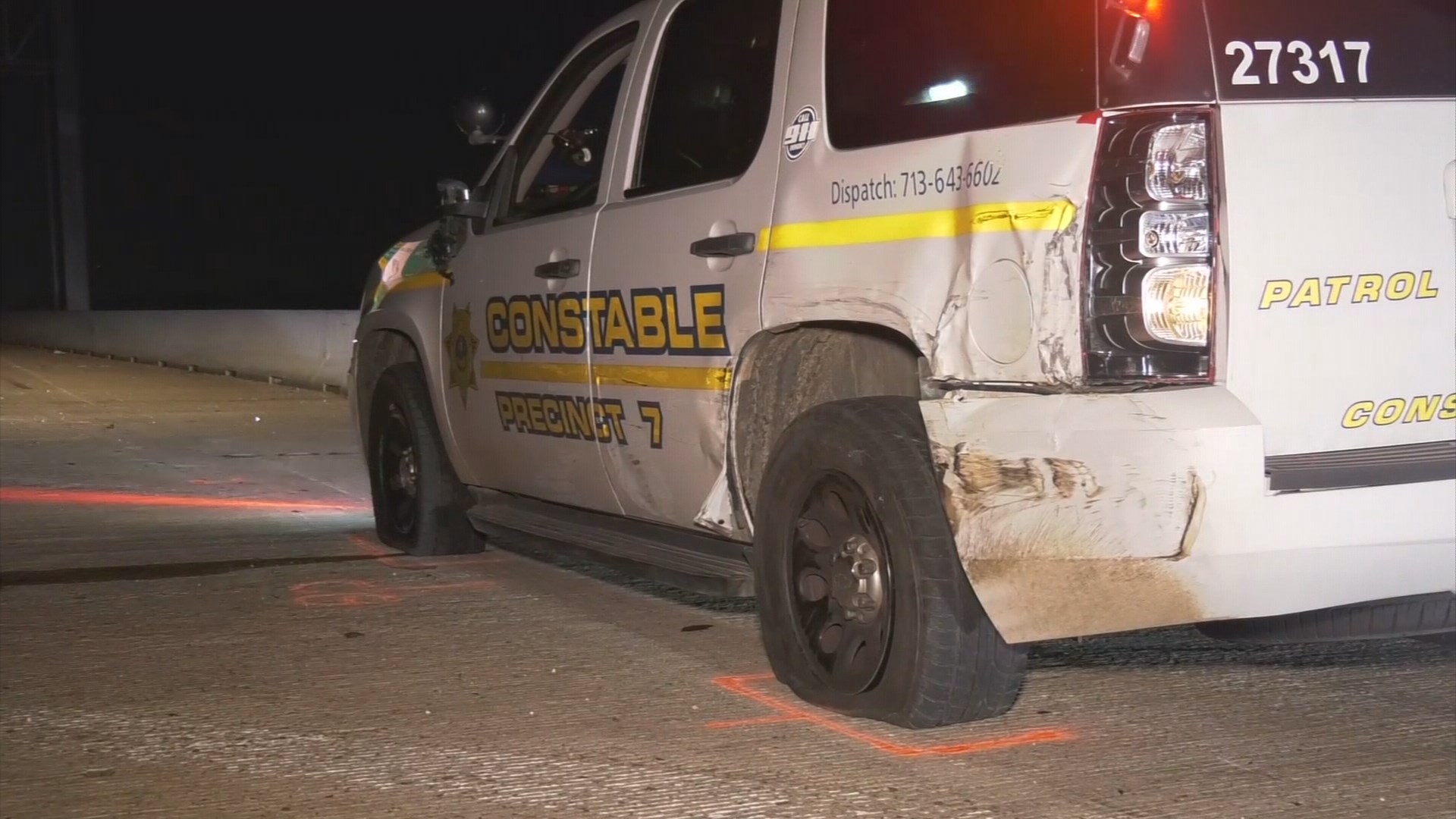 Pct. 7 deputy constable sideswiped along Beltway 8 | khou.com