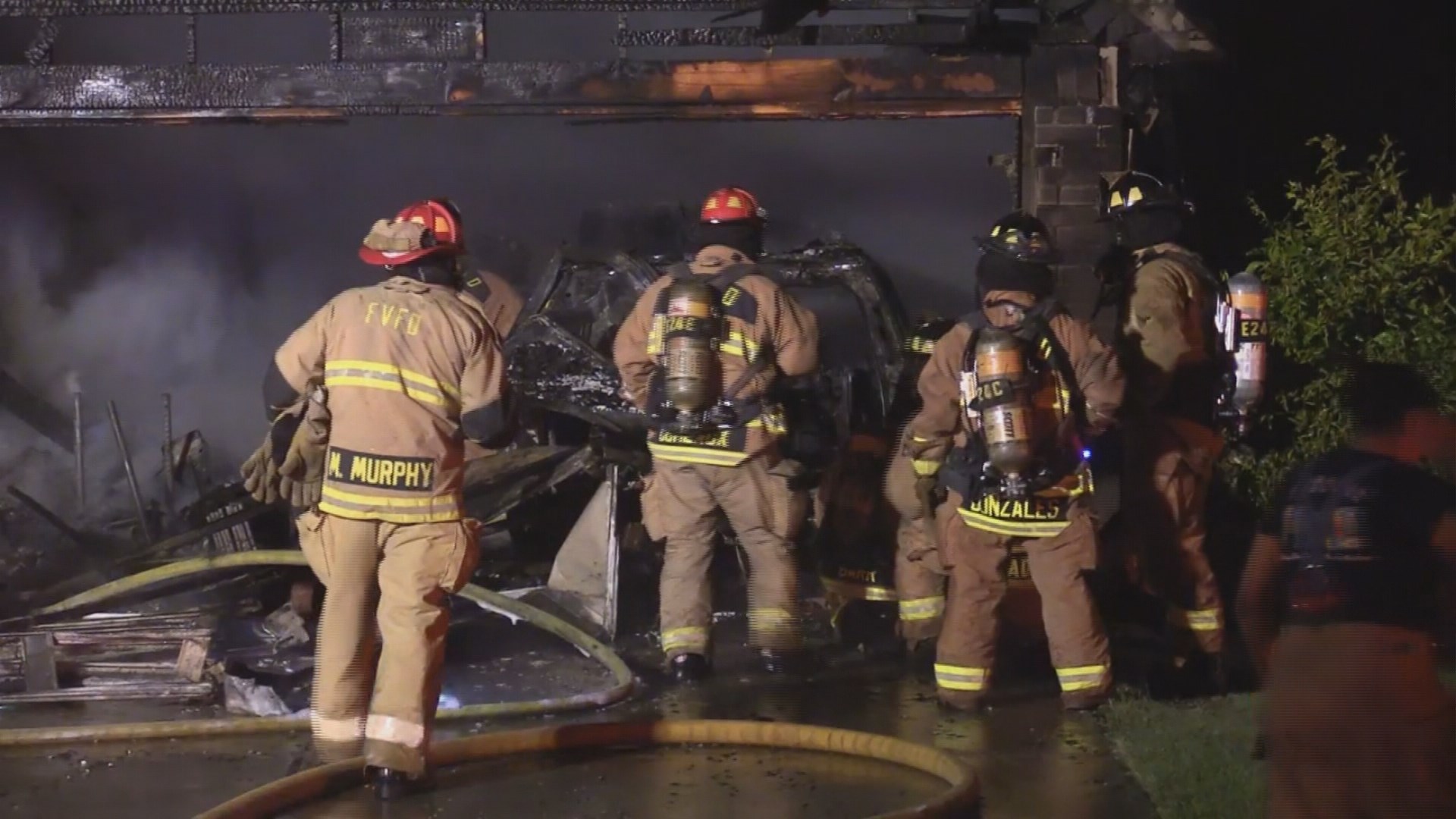 Firefighter injured in Forest Bend house fire overnight | khou.com