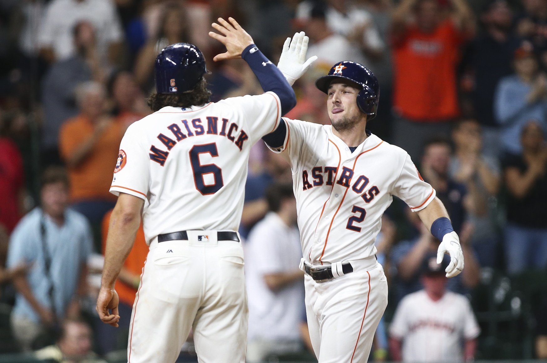 Astros hit 3 homers to end skid vs Nationals | khou.com