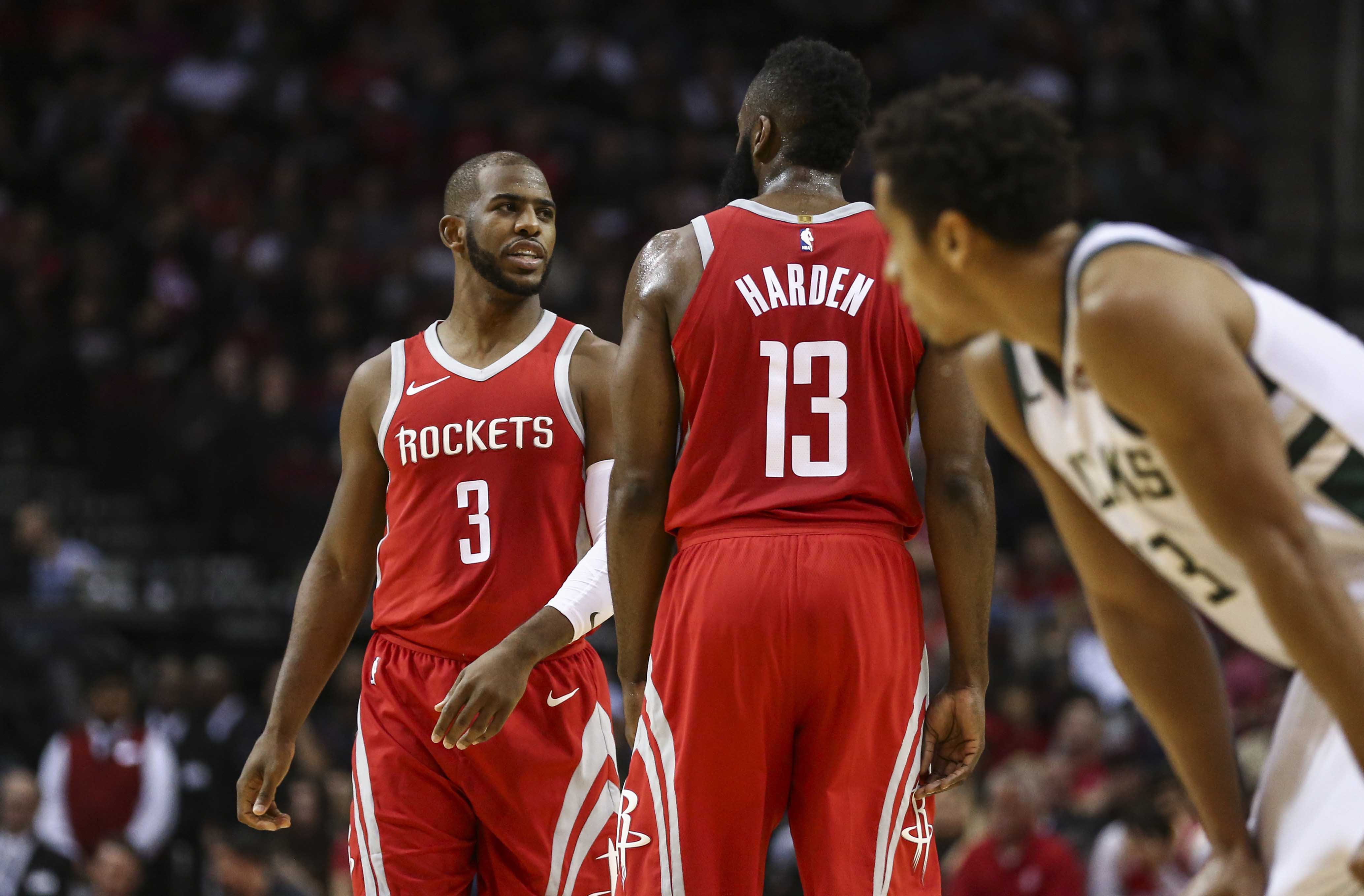 Harden, Paul lead Rockets to 13th straight victory | khou.com