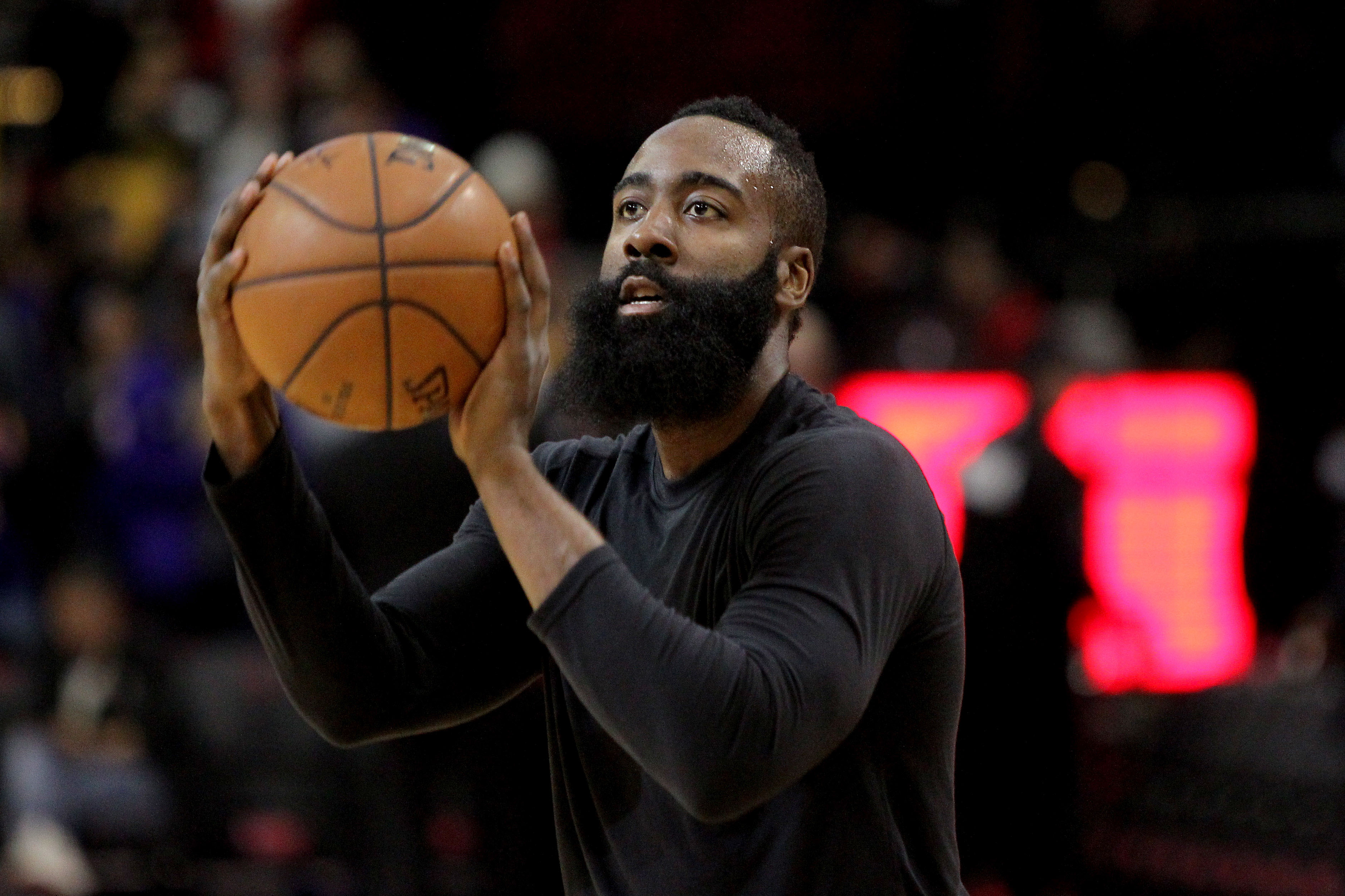 Rockets' Harden back at practice after 2 1/2 weeks | khou.com