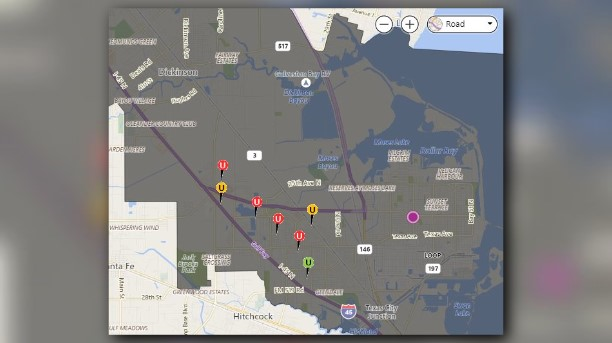 Txu Power Outage Map Texas - Map
